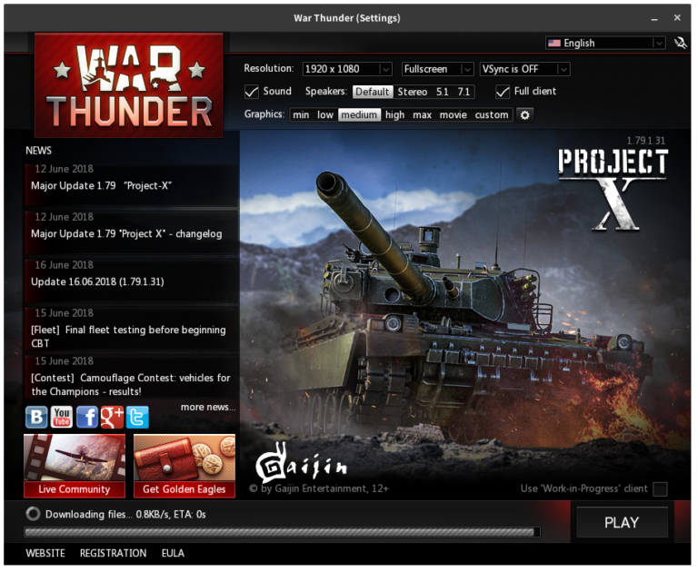 LinuxでWarThunder Vulkanクライアントを試す – SlackNote