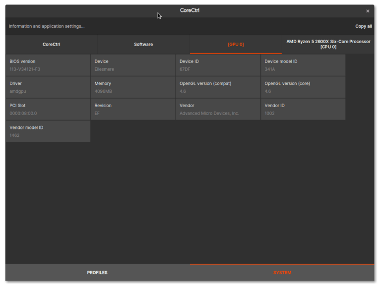 [Linux] 「CoreCtrl」AMD純正ユーティリティに似たOSSツール – SlackNote