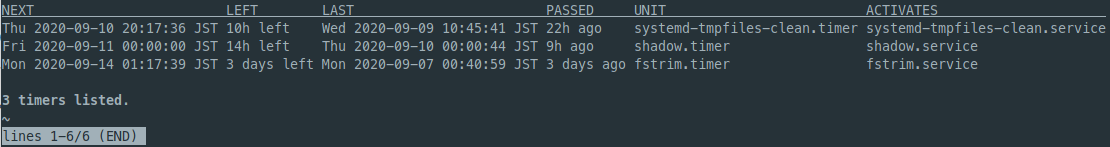 Linux：SSDを搭載後にした設定 – SlackNote