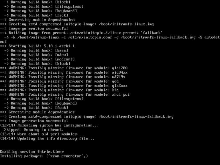 Arch Linuxを超簡単にインストールできる「archinstall」を試す – SlackNote